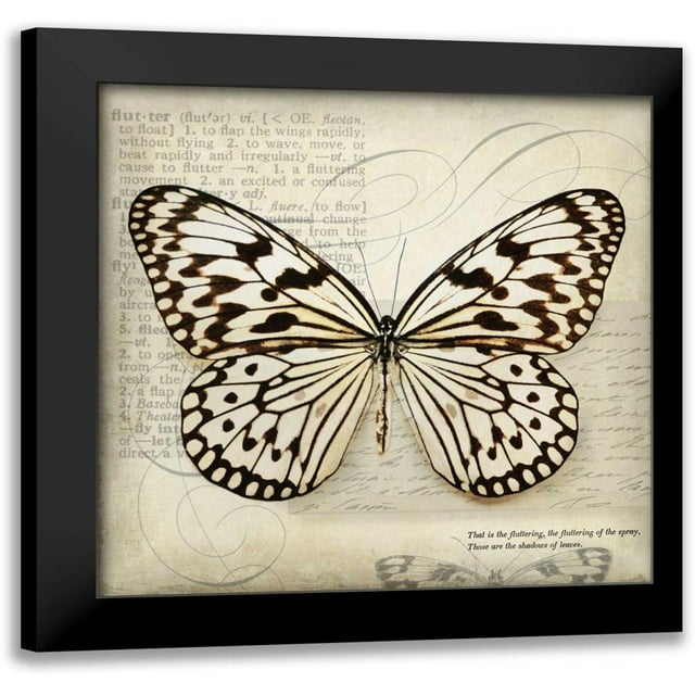 Melious, Amy 20x20 Black Modern Framed Museum Art Print Titled ...