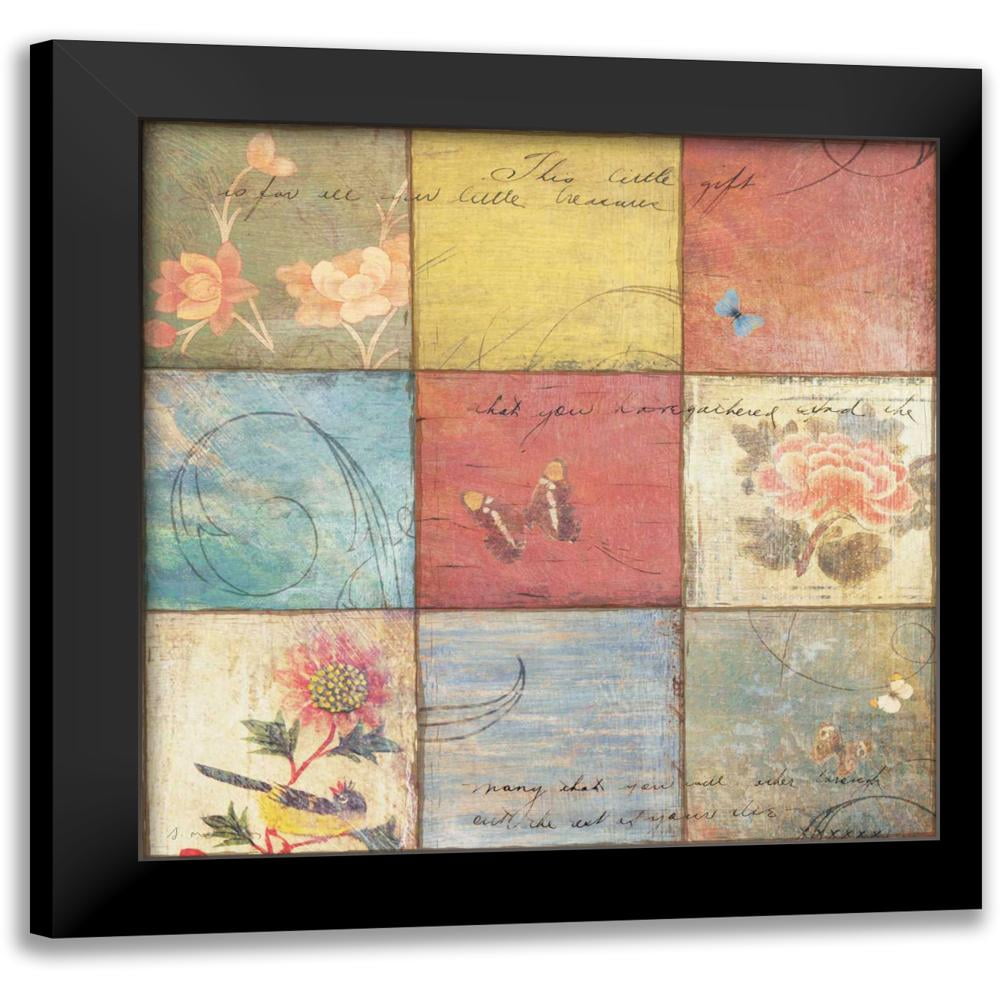 Melious, Amy 20x20 Black Modern Framed Museum Art Print Titled - Life ...