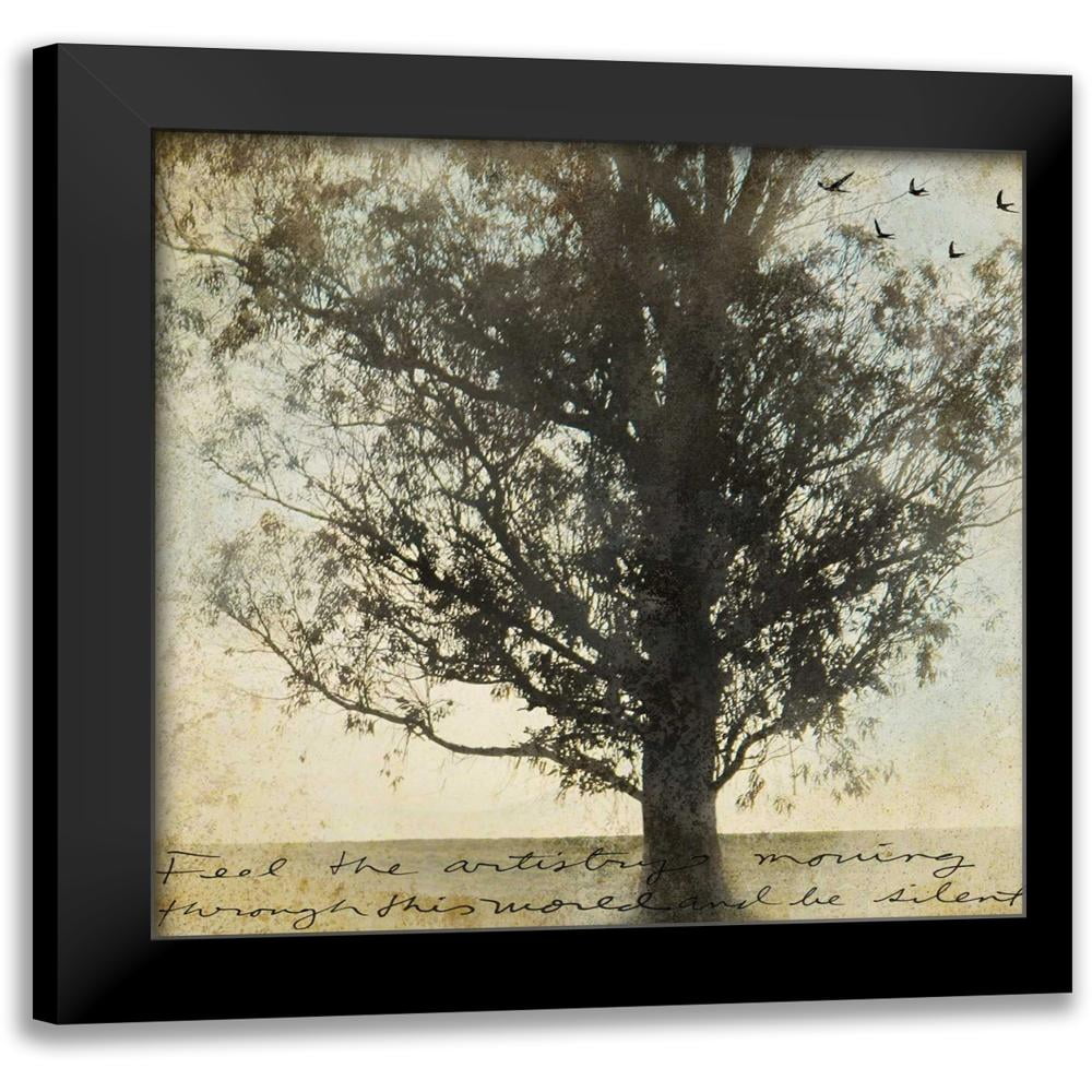 Melious, Amy 20x20 Black Modern Framed Museum Art Print Titled - Under ...