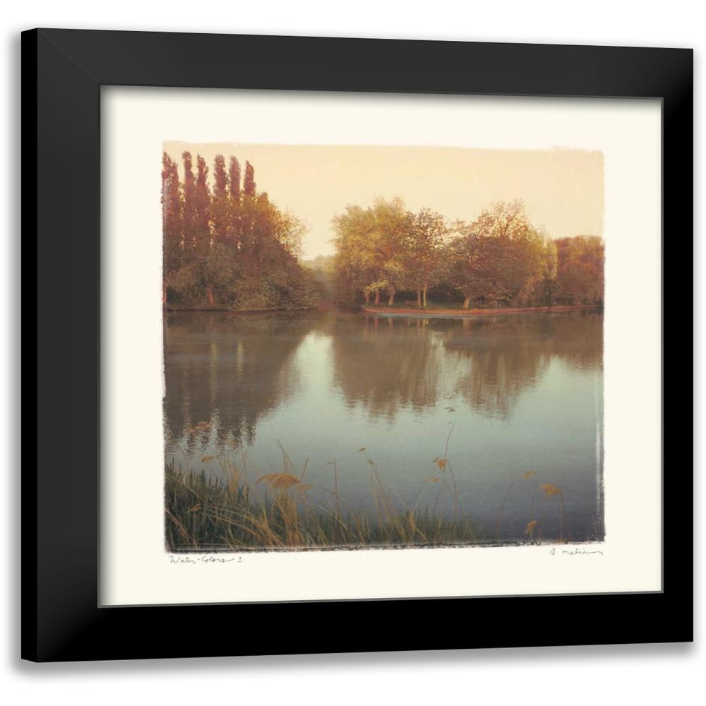 Melious, Amy 20x20 Black Modern Framed Museum Art Print Titled - Water ...
