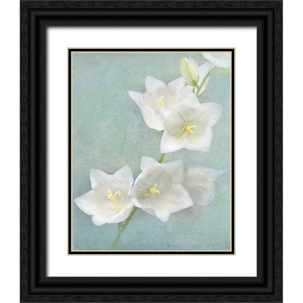 Melious, Amy 20x24 Black Ornate Wood Framed with Double Matting Museum ...