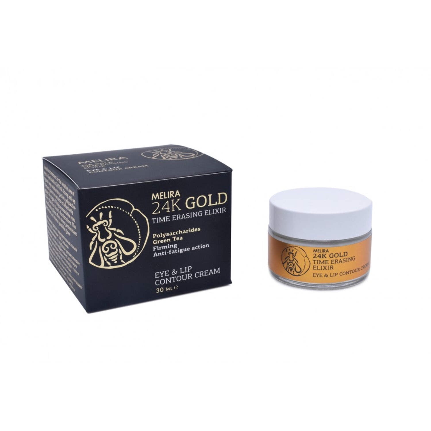 Melira 24K GOLD Time Erasing Elixir Eye & Lip Contour Cream - Walmart.com