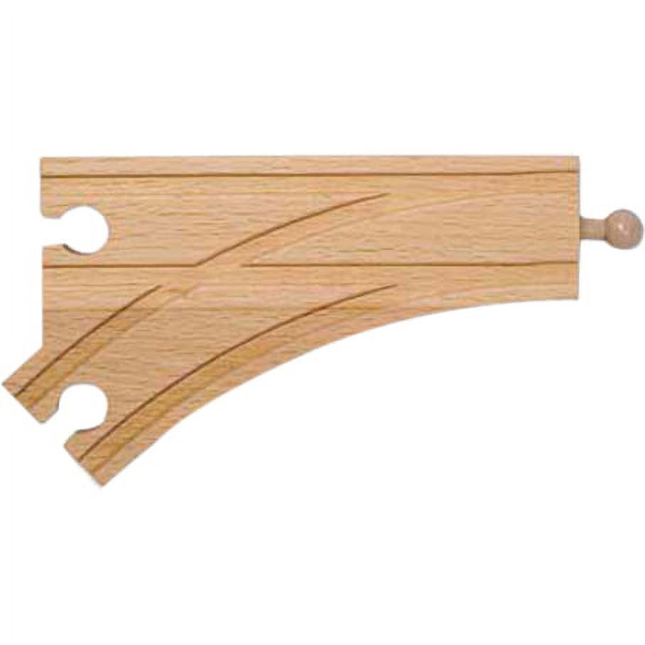 Melissa & Doug 6" Wooden Curved Switch Track, Female (6 Pack) - Walmart.com