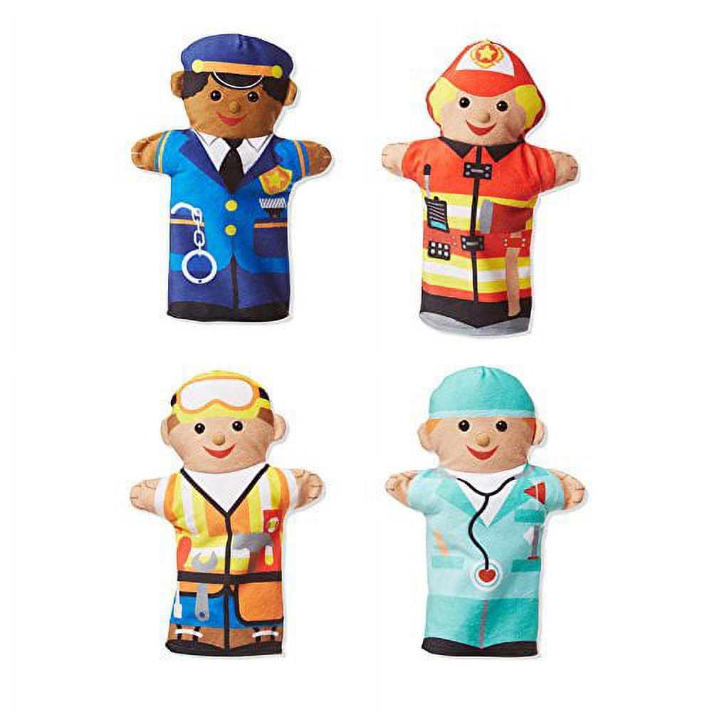 Melissa & Doug 96037 Jolly Helpers Hand Puppet, Multicolor - Walmart.com