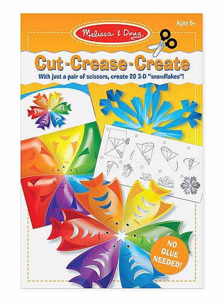 Melissa Doug Art & Craft - Cut-Crease-Create - Walmart.com
