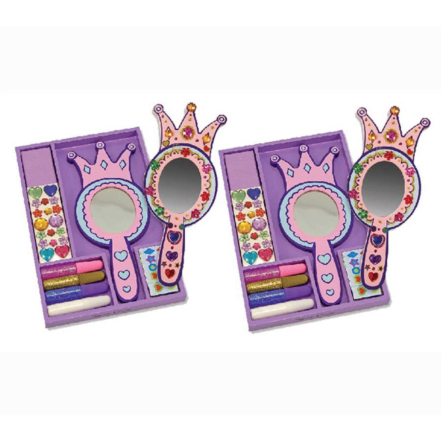 Melissa & Doug Decorate-Your-Own Princess Mirrors Craft Kit - Walmart.com