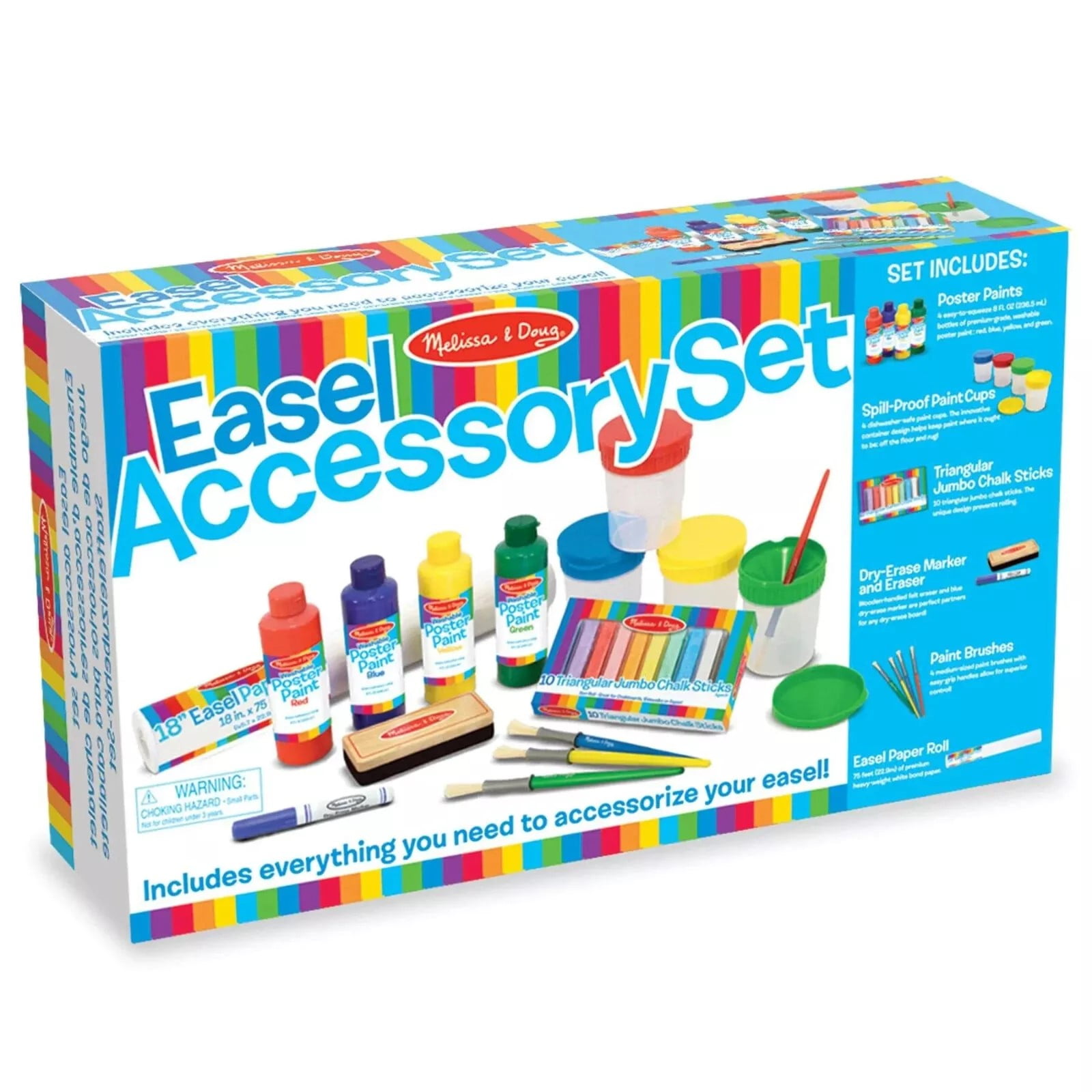 Melissa & Doug Easel Accessory Set - Art Supplies Kit for Kids ...
