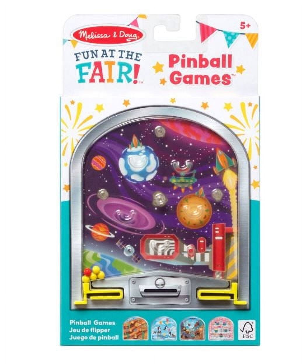 Melissa & Doug Fun At The Fair Handheld Pinball Game - Walmart.com