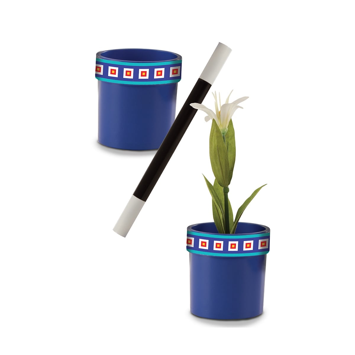 Melissa & Doug Magic in a Snap Magic Flower Pot and Wand - Walmart.com
