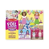 Melissa & Doug Metallic Foil Sticker Pad With Fashion Scenes (270 ...