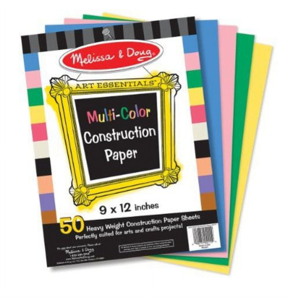 Melissa and Doug Multi-Color Construction Paper - Walmart.com