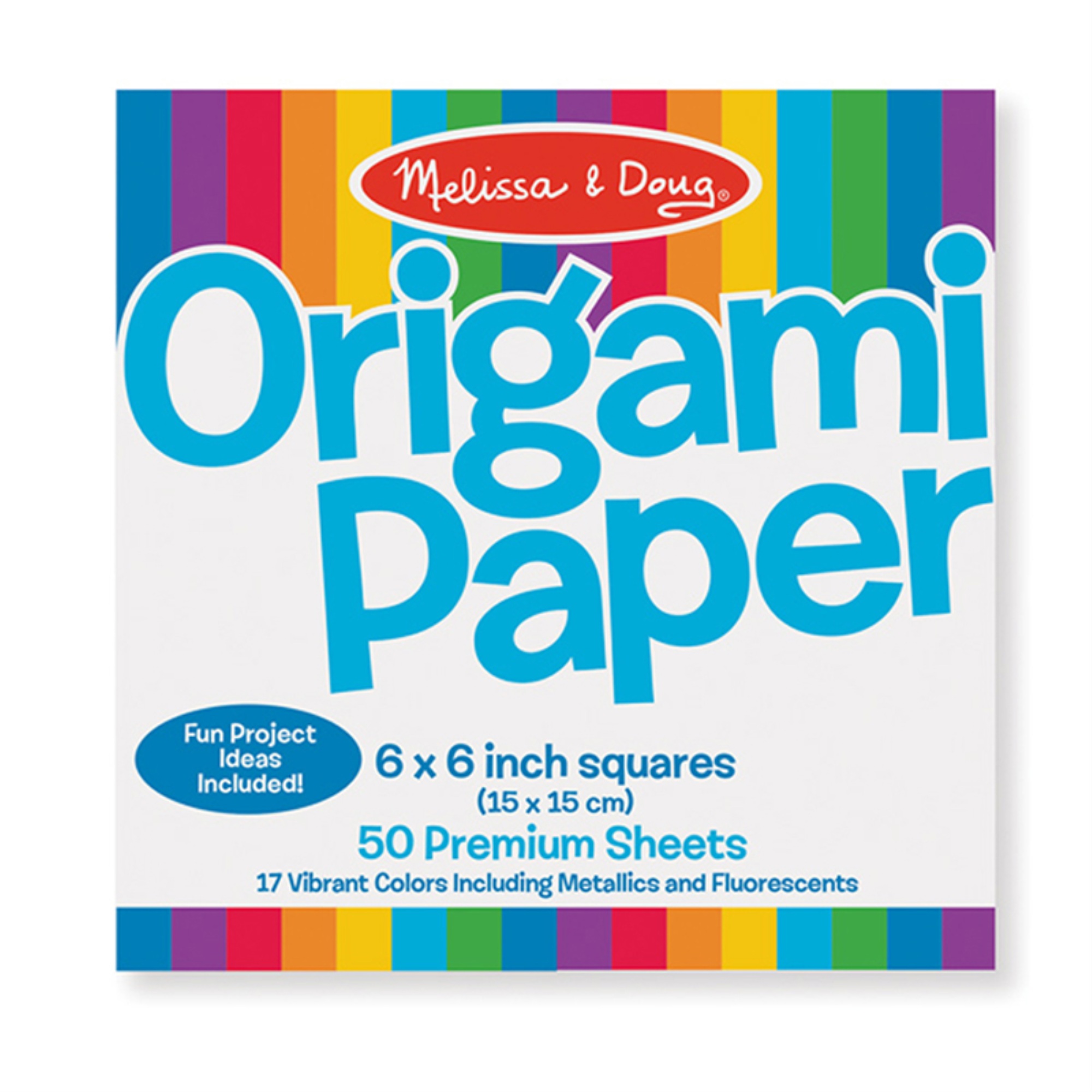 Melissa & Doug Origami Paper (6 inches x 6 inches) With 51 Sheets ...