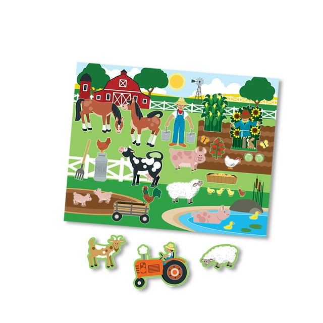 Melissa & Doug FSC Certified Reusable Sticker Pad: Habitats - 150 ...