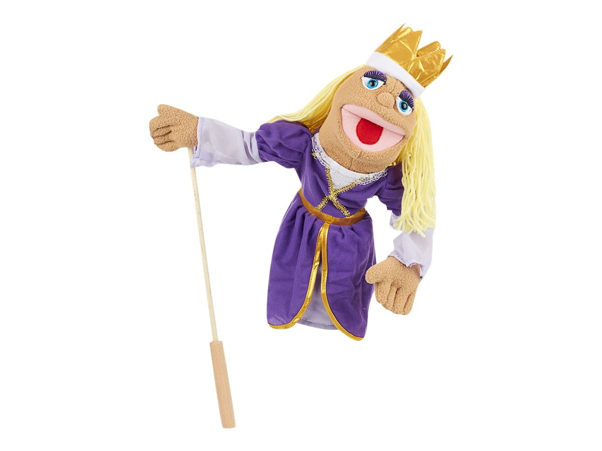 Melissa & Doug Royal Princess Puppet With Detachable Wooden Rod for ...
