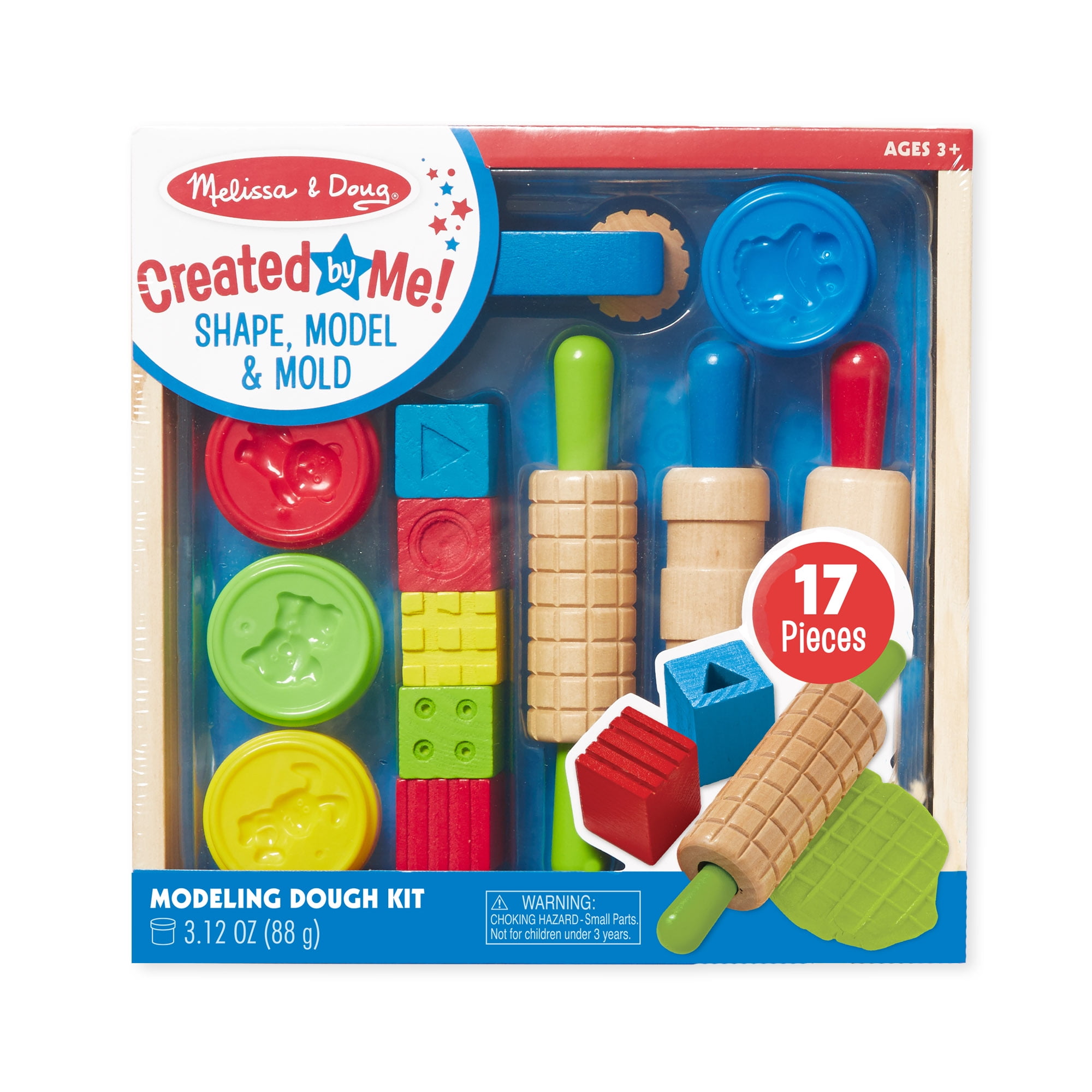Melissa & Doug Shape, Model, and Mold Craft Activity Set - 4 Tubs of ...