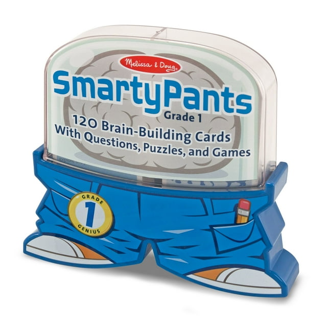 Melissa & Doug Smarty Pants 1st Grade Card Set - 120 Educational, Brain ...