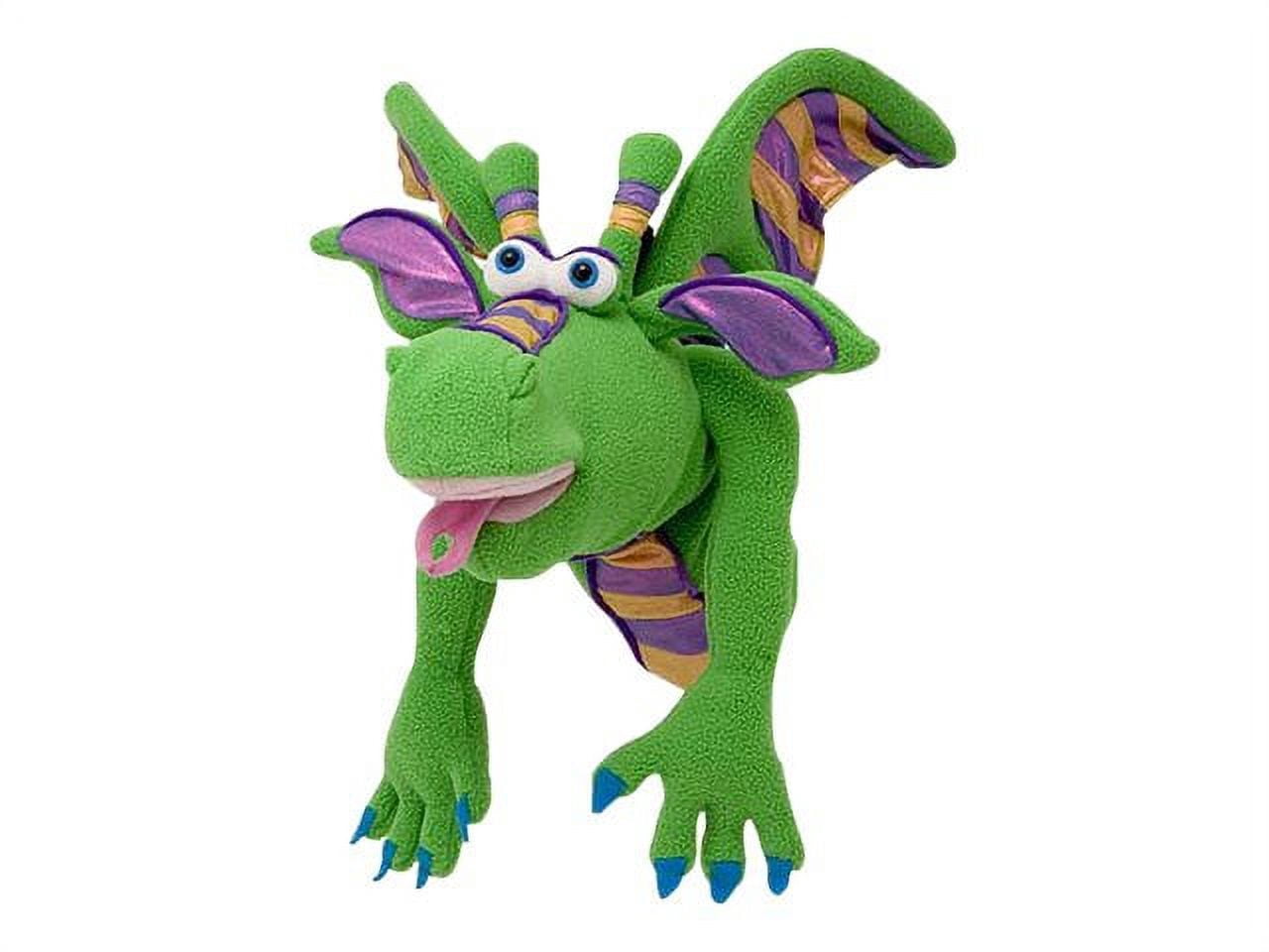 Melissa & Doug Smoulder the Dragon Puppet With Detachable Wooden Rod ...
