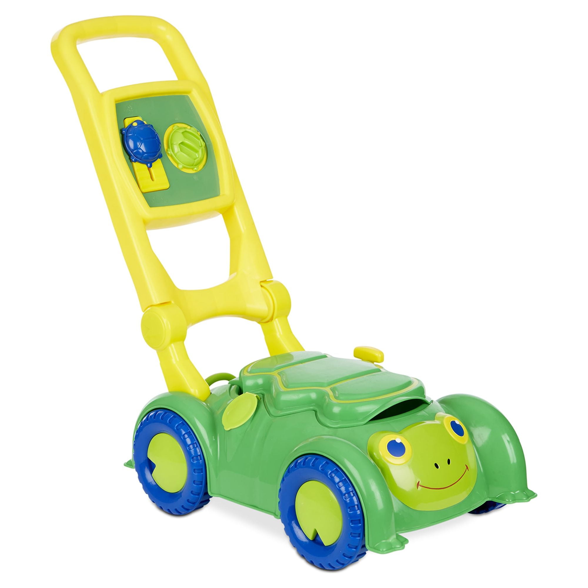 Melissa & Doug Sunny Patch Snappy Turtle Lawn Mower - Pretend Play Toy ...
