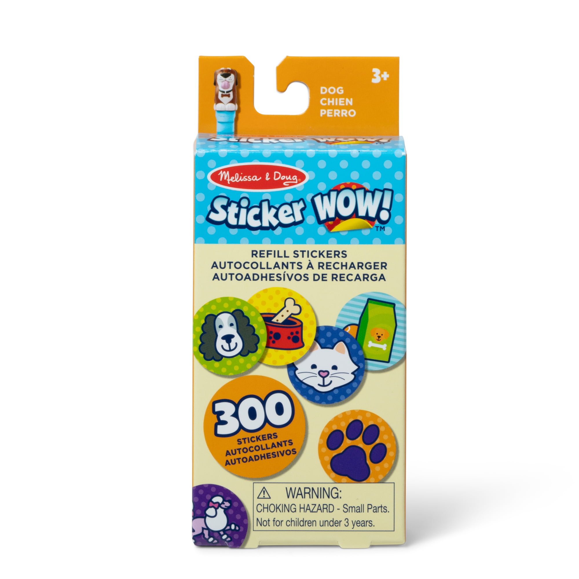 Melissa & Doug Sticker WOW!™ 300+ Refill Stickers for Sticker Stamper ...