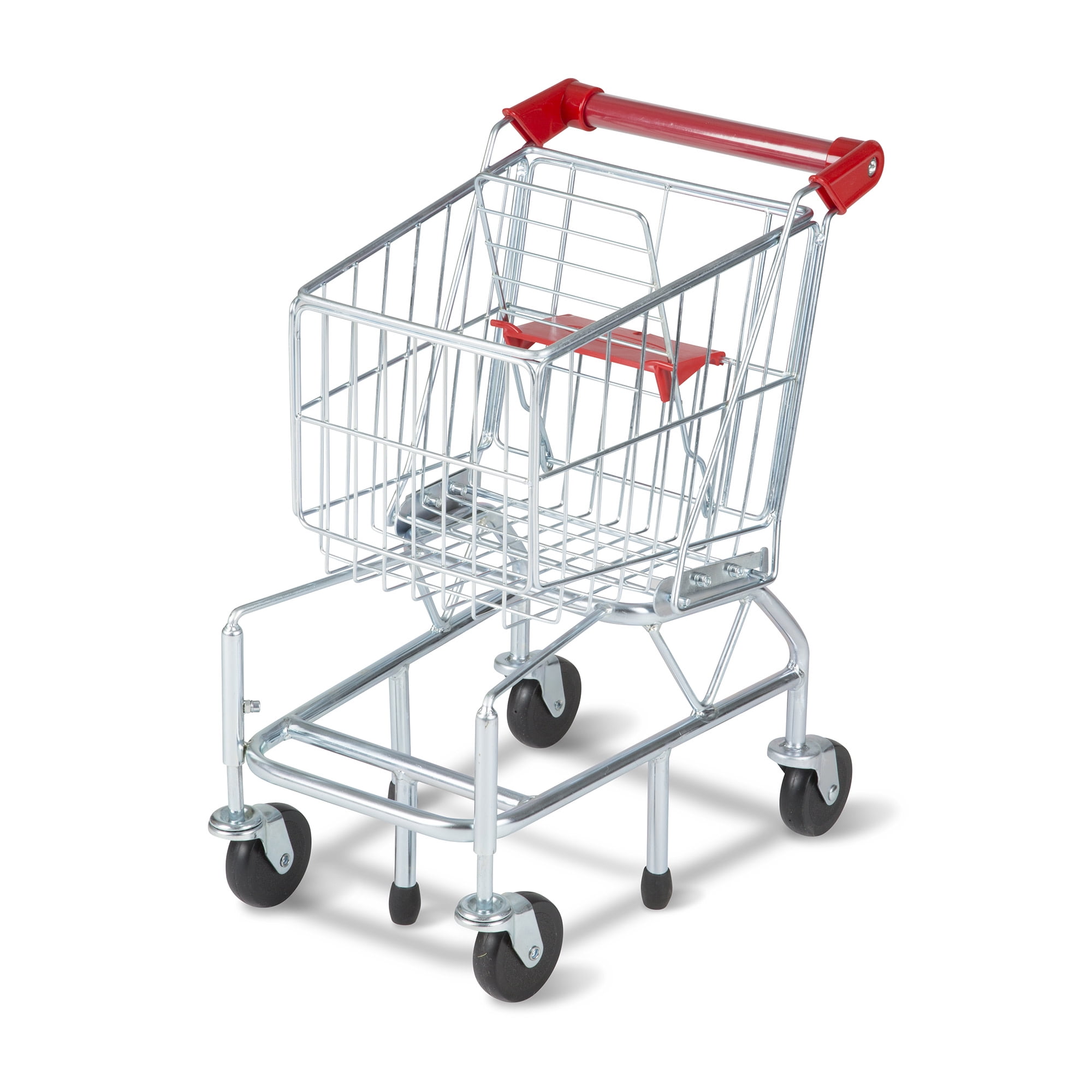 Melissa & Doug Toy Shopping Cart with Sturdy Metal Frame - Walmart.com