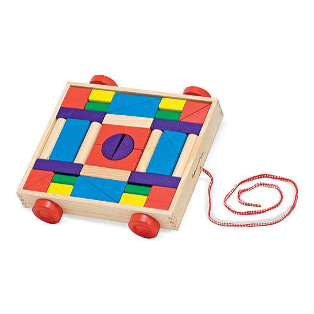 Melissa & Doug Unit Blocks Cart - Walmart.com
