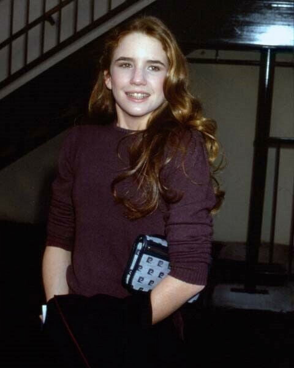 Melissa Gilbert smiles for press cameras late 1970s Little House star ...