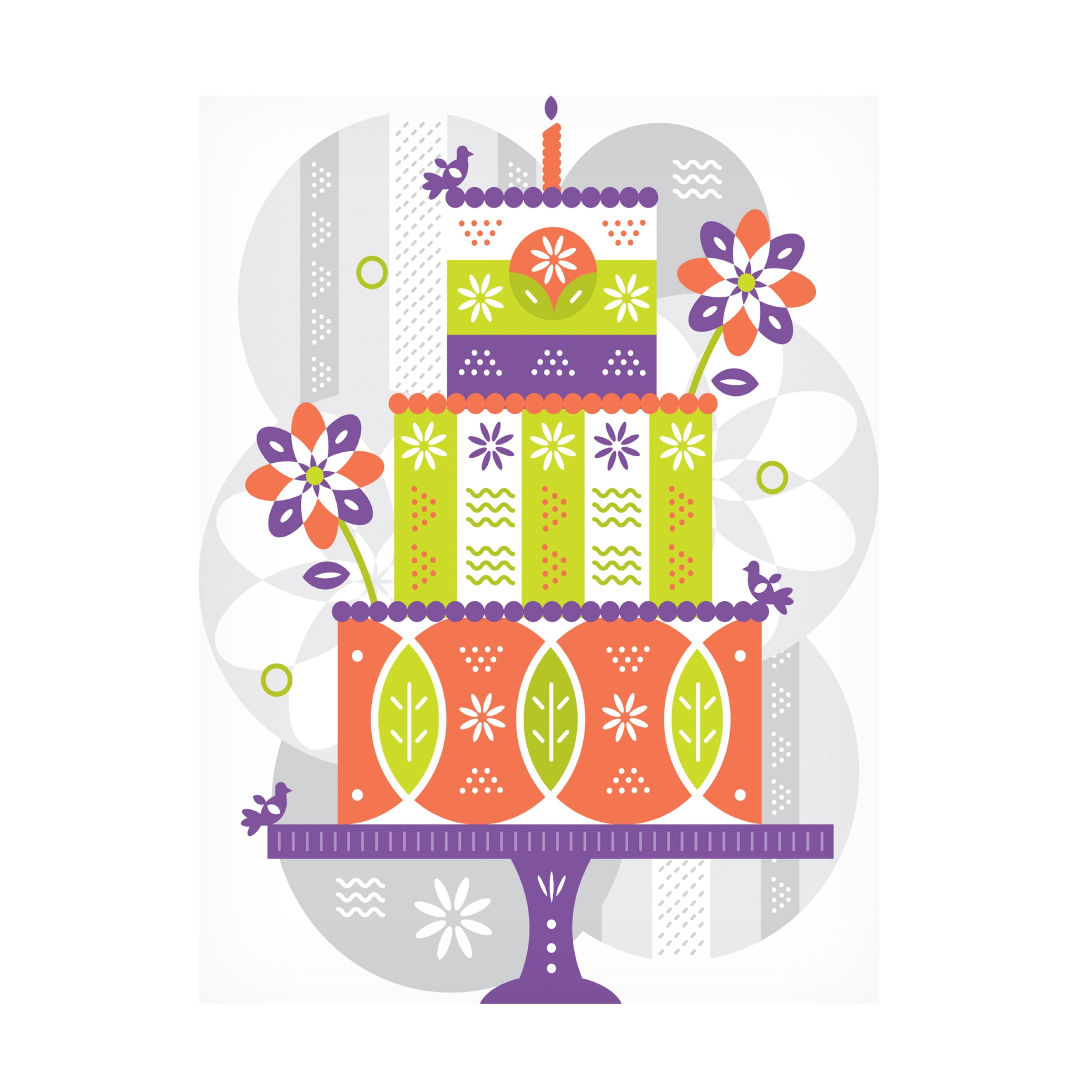 Melissa Maxwell 'Cake' Canvas Art - Walmart.com