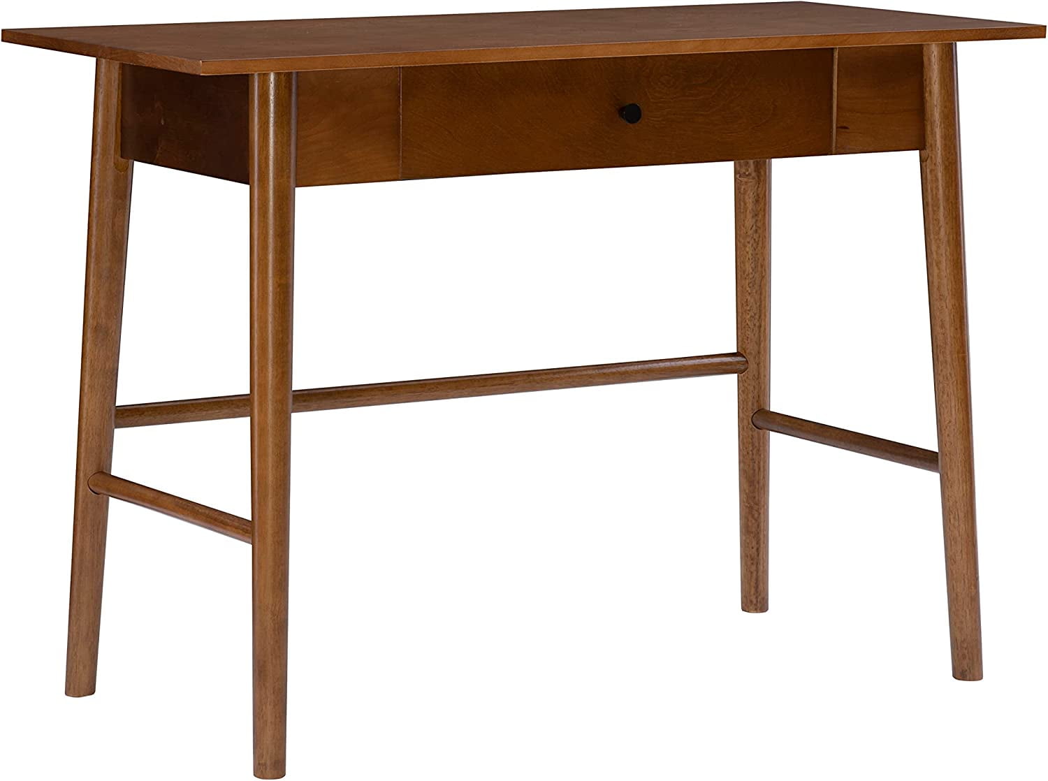 Melissa Mid Century Walnut Desk by - Walmart.com
