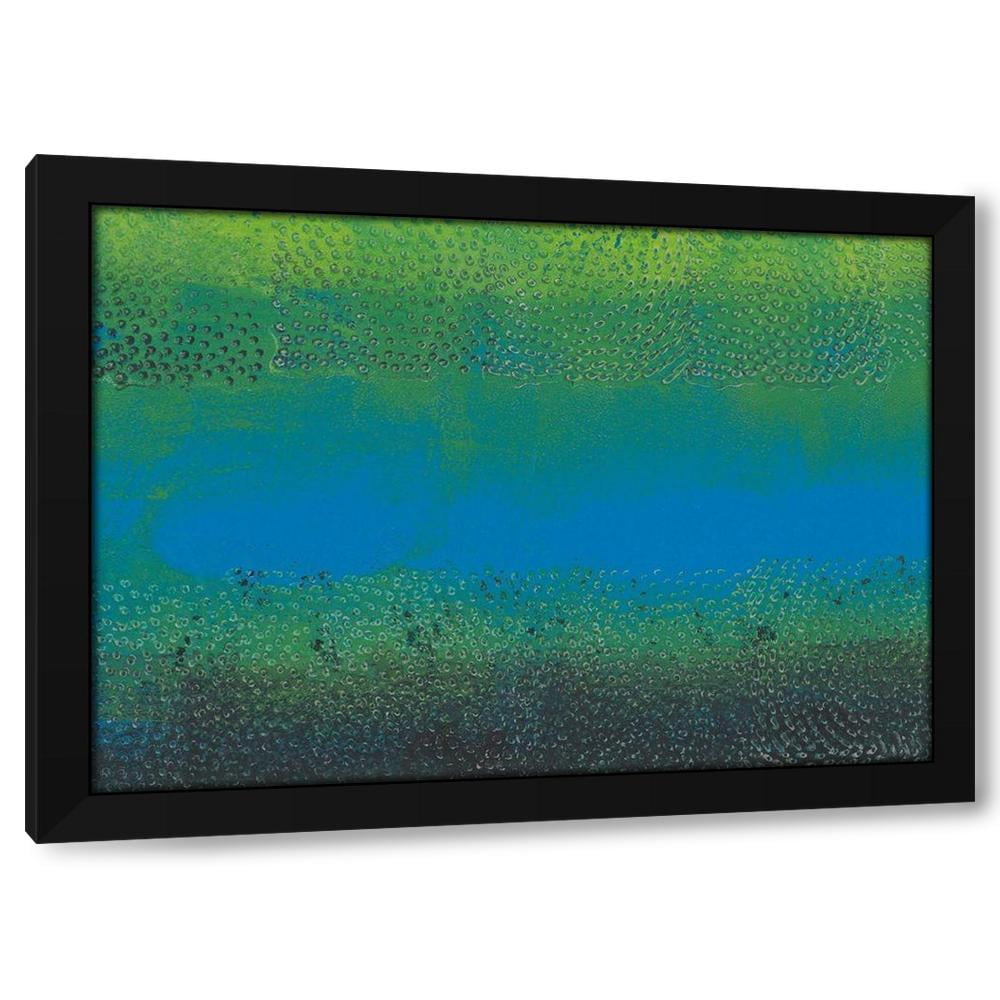 Melissa Renee 18x14 Black Modern Wood Framed Wall Art Titled ...