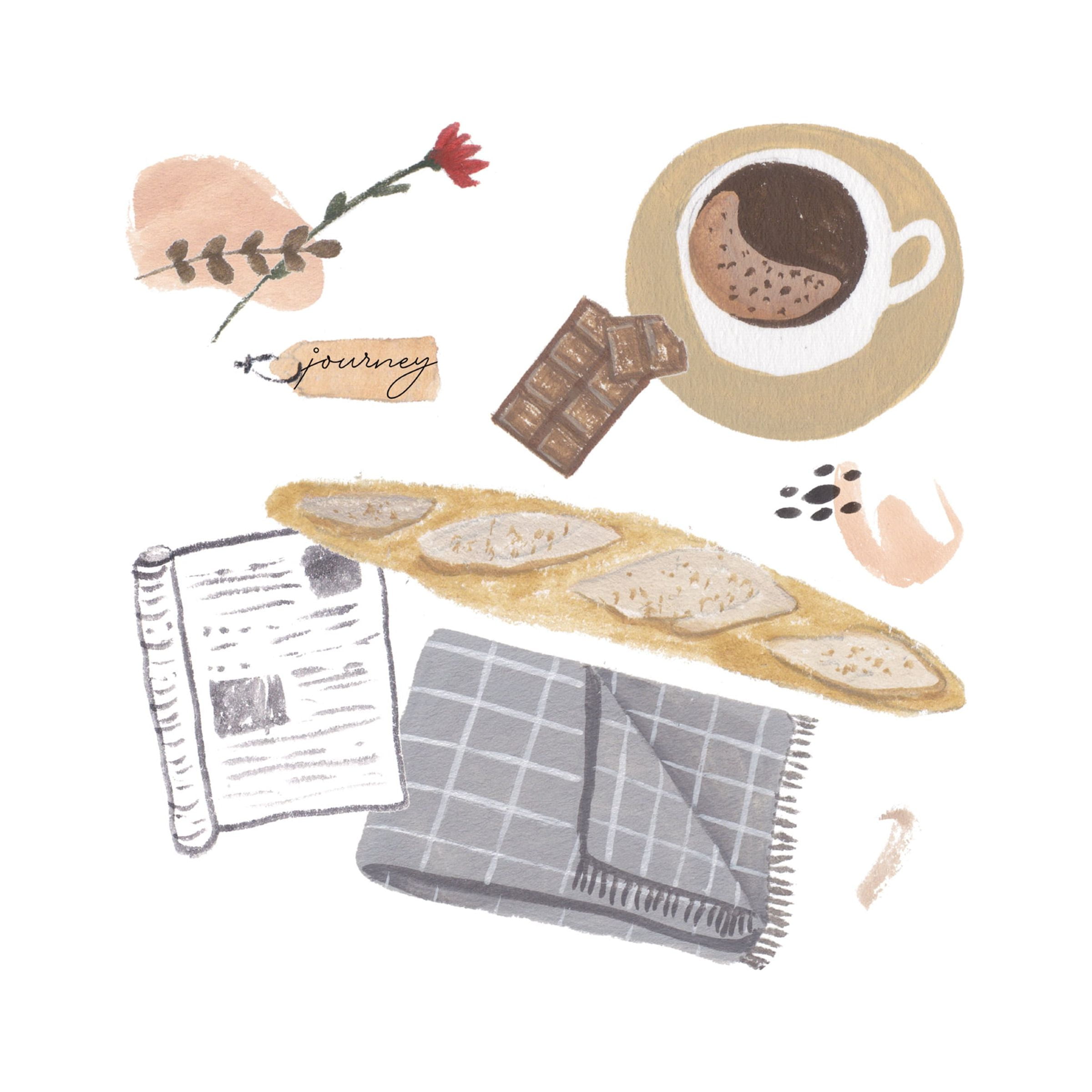 Melissa Wang 'Autumn Baking Diary III' Canvas Art - Walmart.com