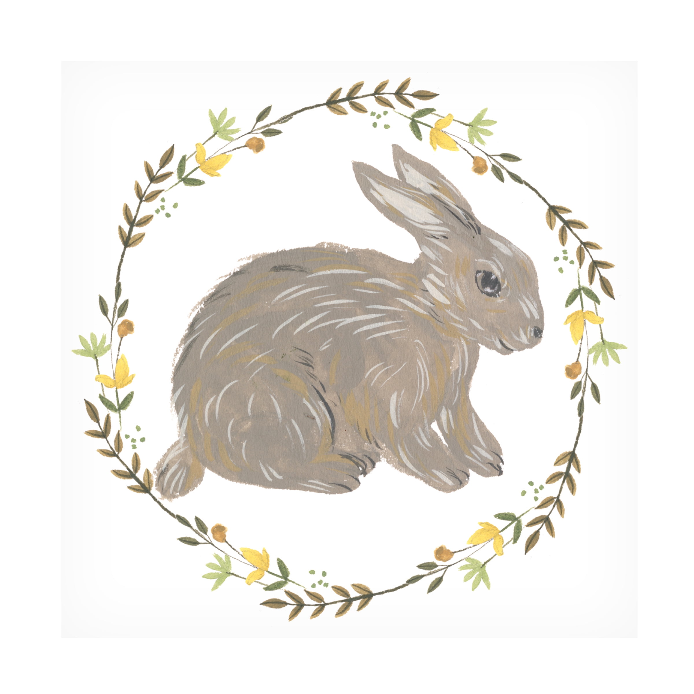 Melissa Wang 'Happy Bunny Day I' Canvas Art - Walmart.com