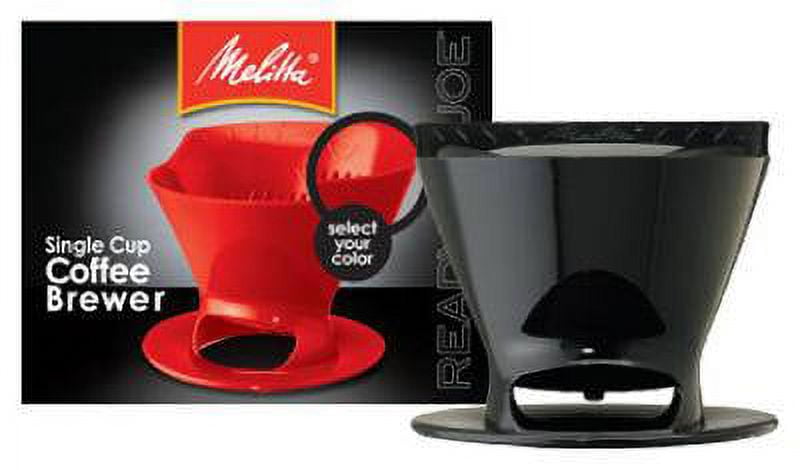 Melitta 64007 Ready Set Joe #2 Filter Cone Basket, Assorted Colors ...