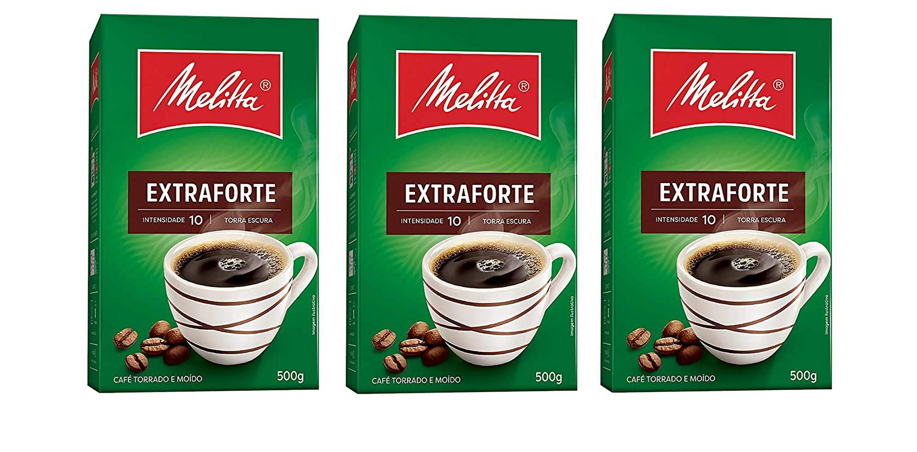 Melitta Extra Strong Roasted Coffee - 17.6 oz | Café Extra-Forte ...