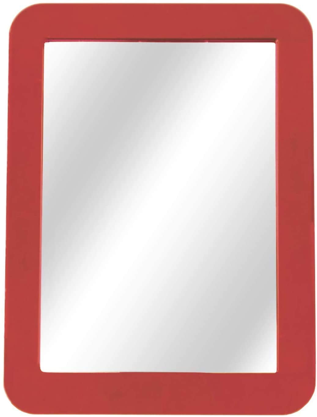 Melitta Magnetic Locker Mirror - 5" x 7" Rectangular shaped,Glass ...