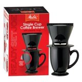 Melitta Ready Set Joe Pour-Over Coffee Maker Brewer - Walmart.com