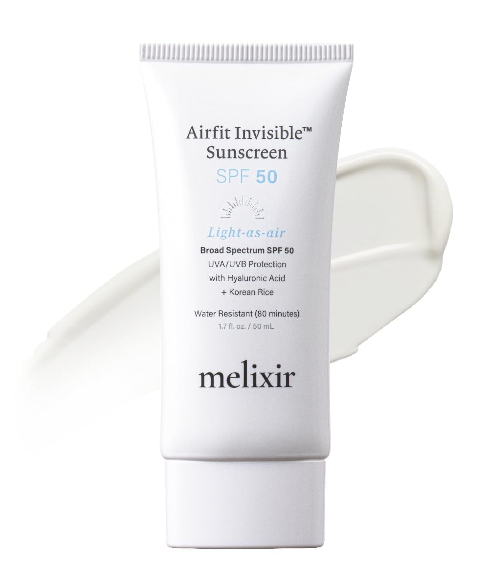 Melixir Airfit Invisible™ Sunscreen BCA3 SPF 50, Broad Spectrum ...