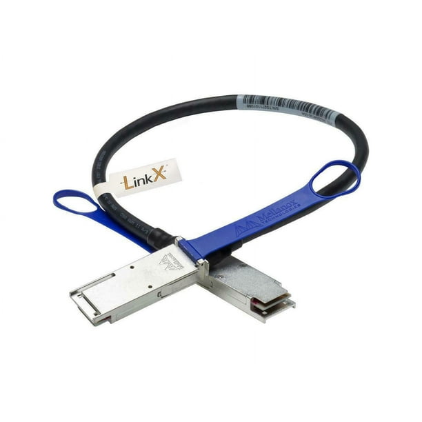 Mellanox Active Fiber Cable, IB EDR, up to 100Gb/s, QSFP, LSZH, 10m - 32.81 ft Fiber Optic ...