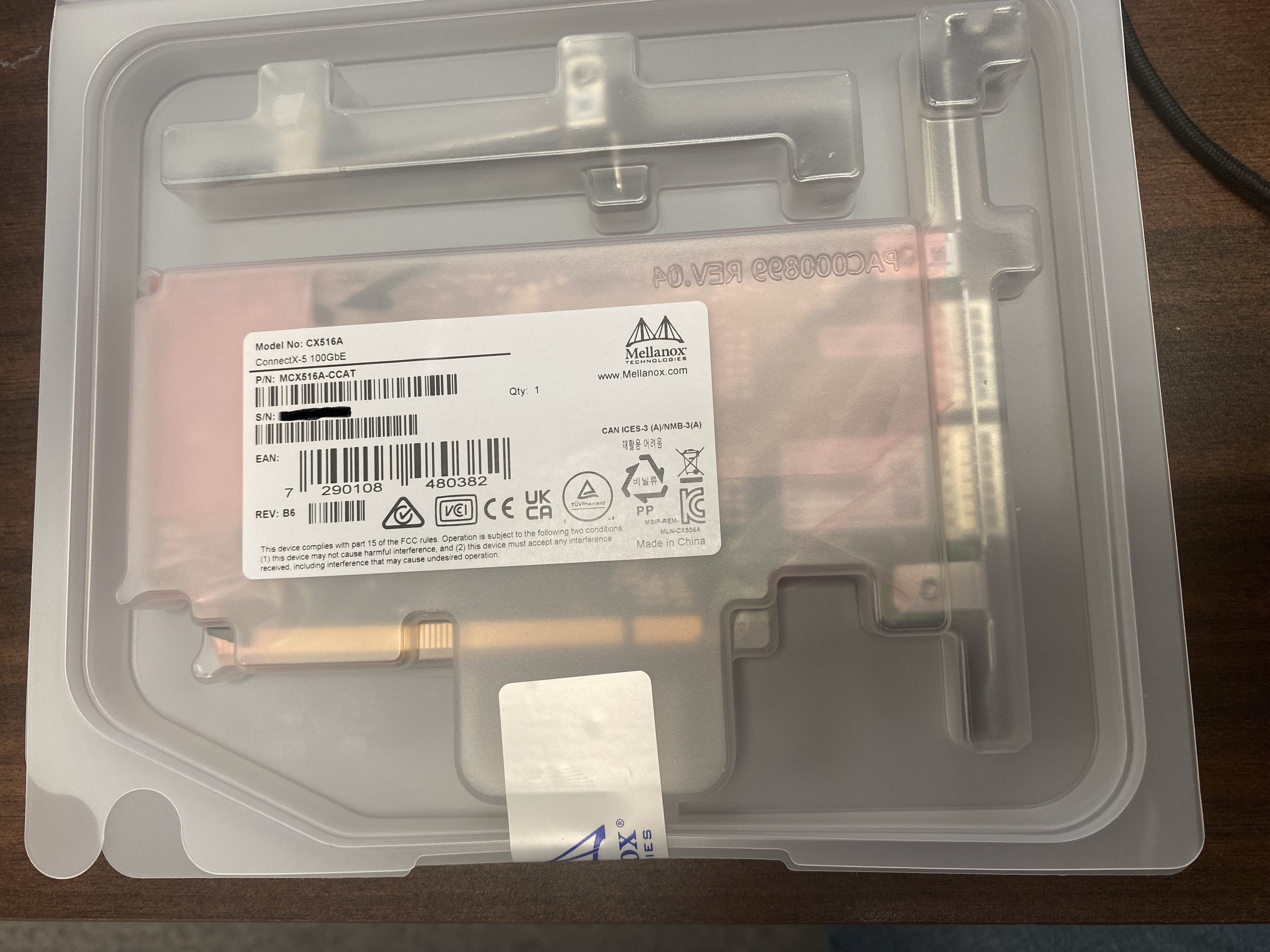 Mellanox ConnectX-5 EN Dual Port 100Gigabit PCI Express 3.0 x16 ...