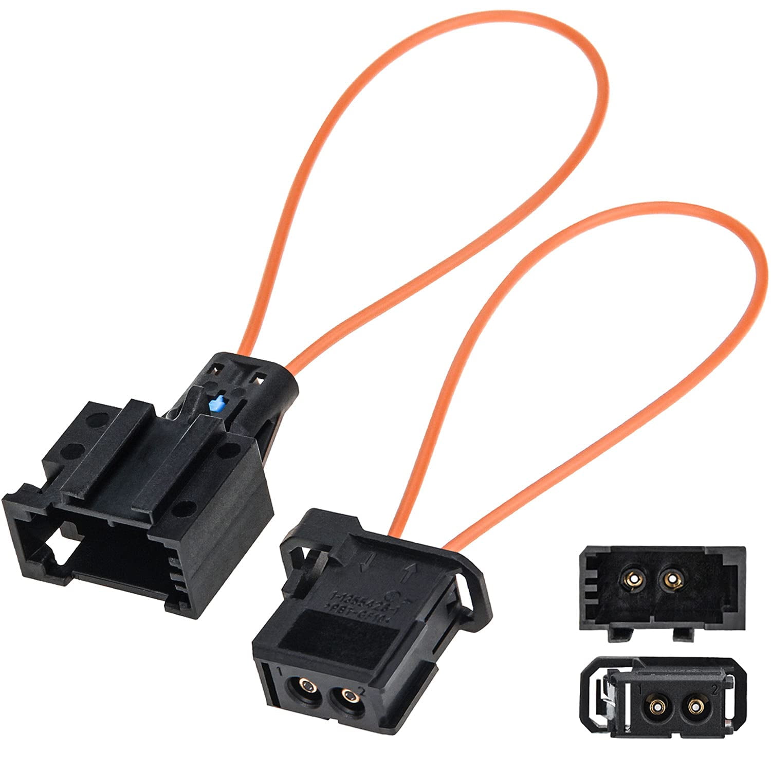 Mellbree 2Pcs Fiber Optic Loop, Female and Male Fiber Optic Bypass Loop ...