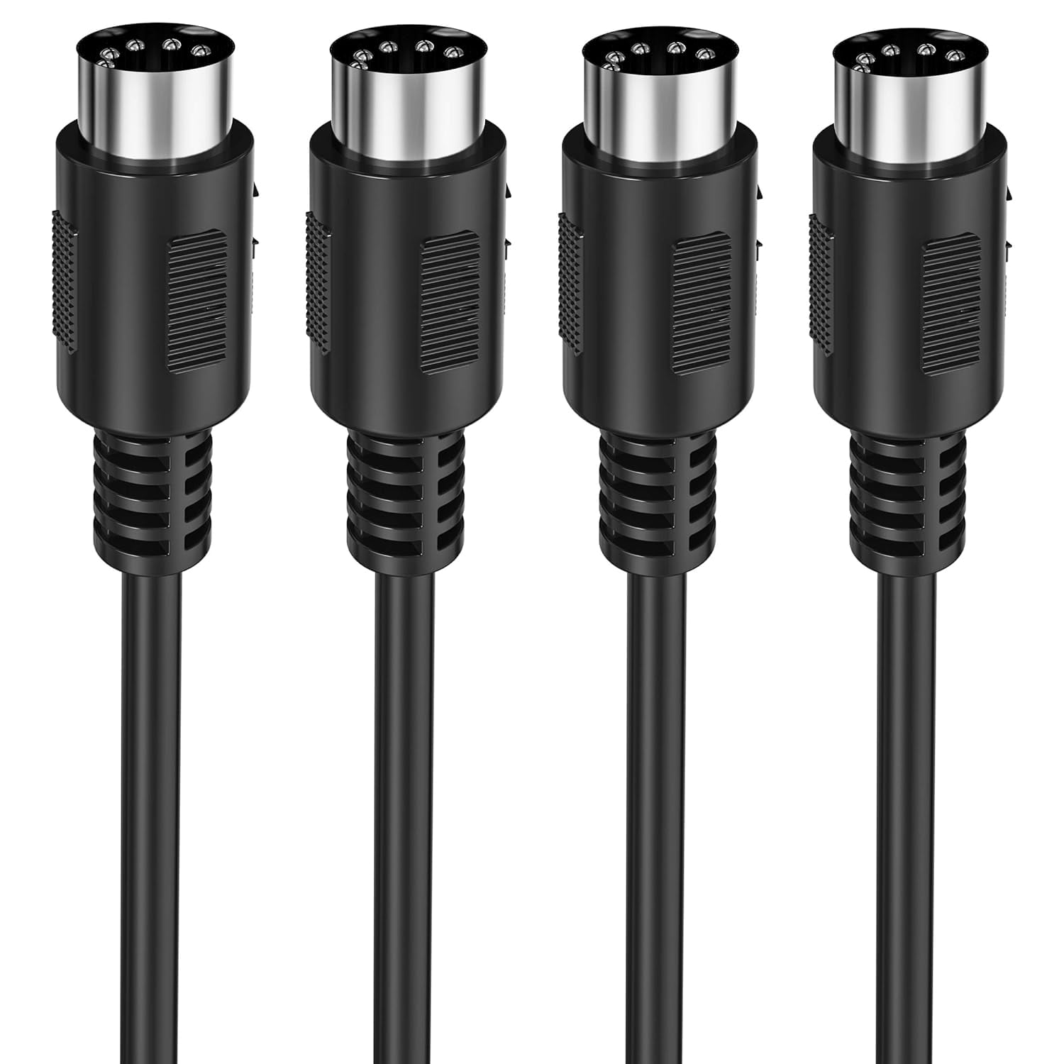 Mellbree MIDI Cable, 2-Pack 3-Feet Male to Male 5-Pin MIDI Cable ...