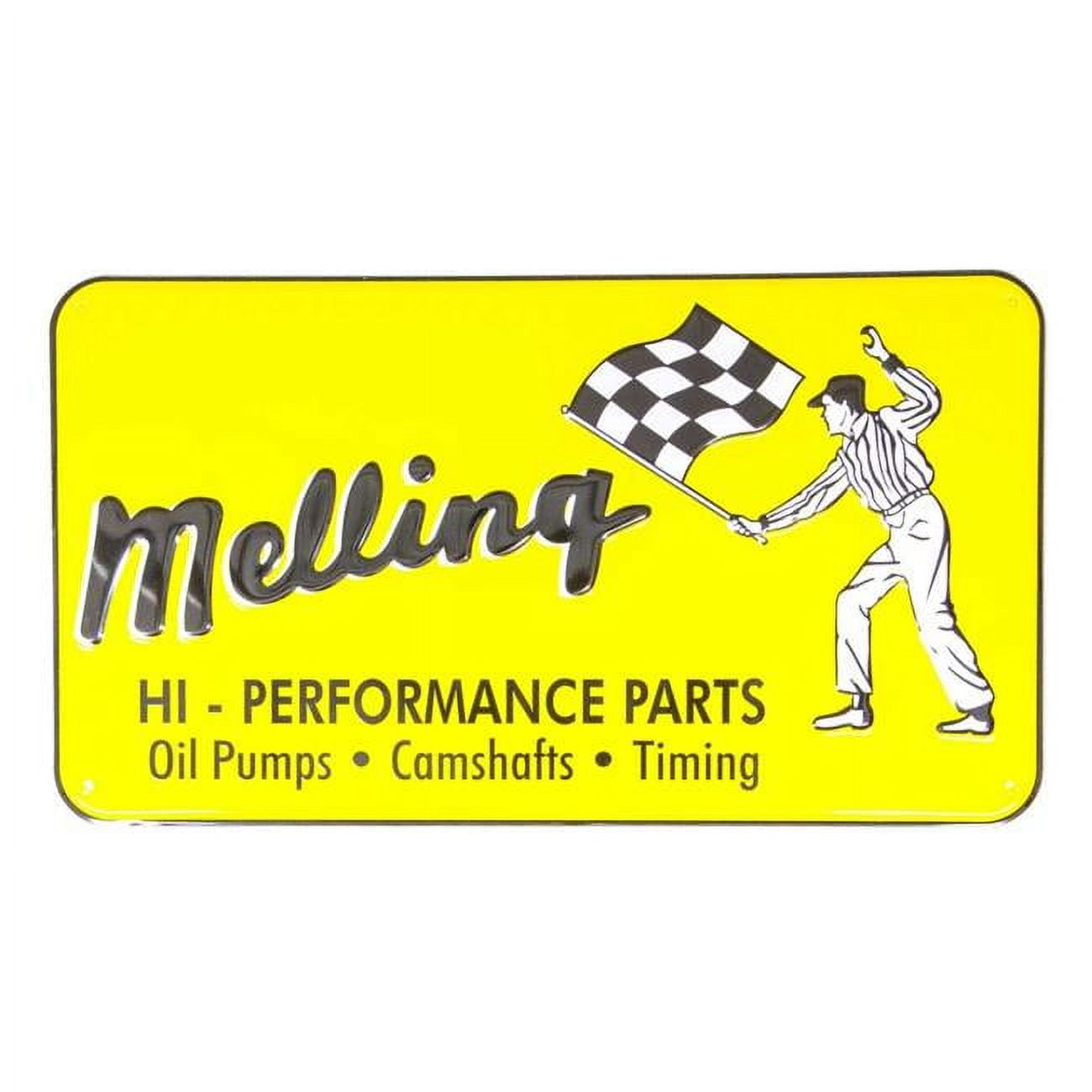 Melling 1960 Metal Sign - Melling Hi-Performance Parts - 18.0 x 10.0 in ...