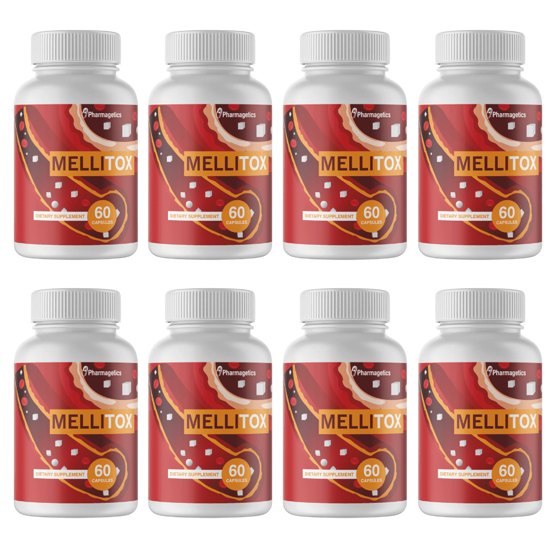 Mellitox Blood Sugar Support - 8 Bottles - Walmart.com