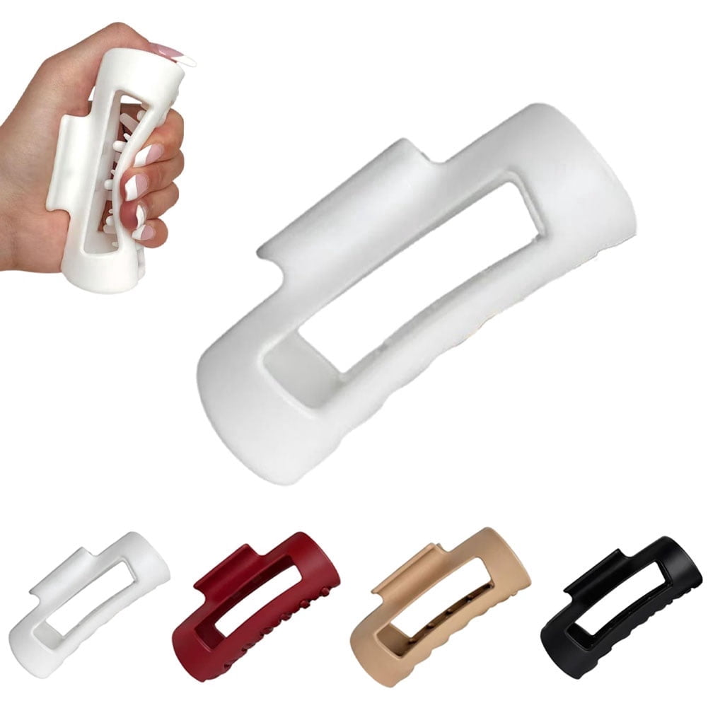 Mello Flexible Cloud Claw Clip, Silicone Hair Clip Scalp-Safe, Non-Slip ...