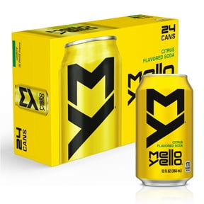 Mello Yello Diet Zero Sugar Citrus Soda Pop, 12 fl oz, 12 Pack Cans ...