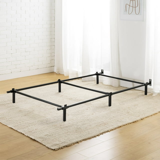 Mellow 7 inch Raised Sturdy Platform Bed Frame, Strong Heavy Duty Steel ...