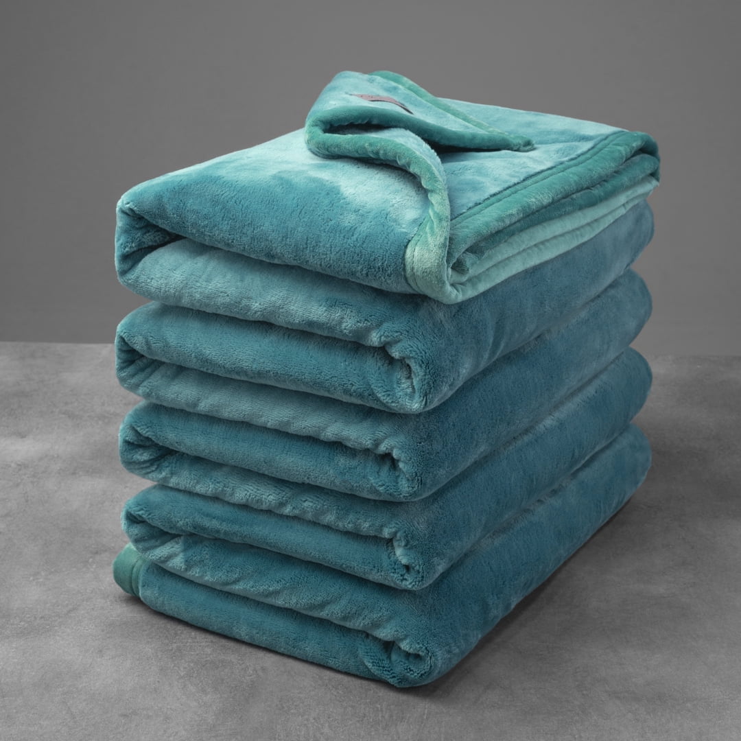 Mellowdy Extra Thick Hearty Plush Blanket - 500GSM Queen Warm Blanket ...