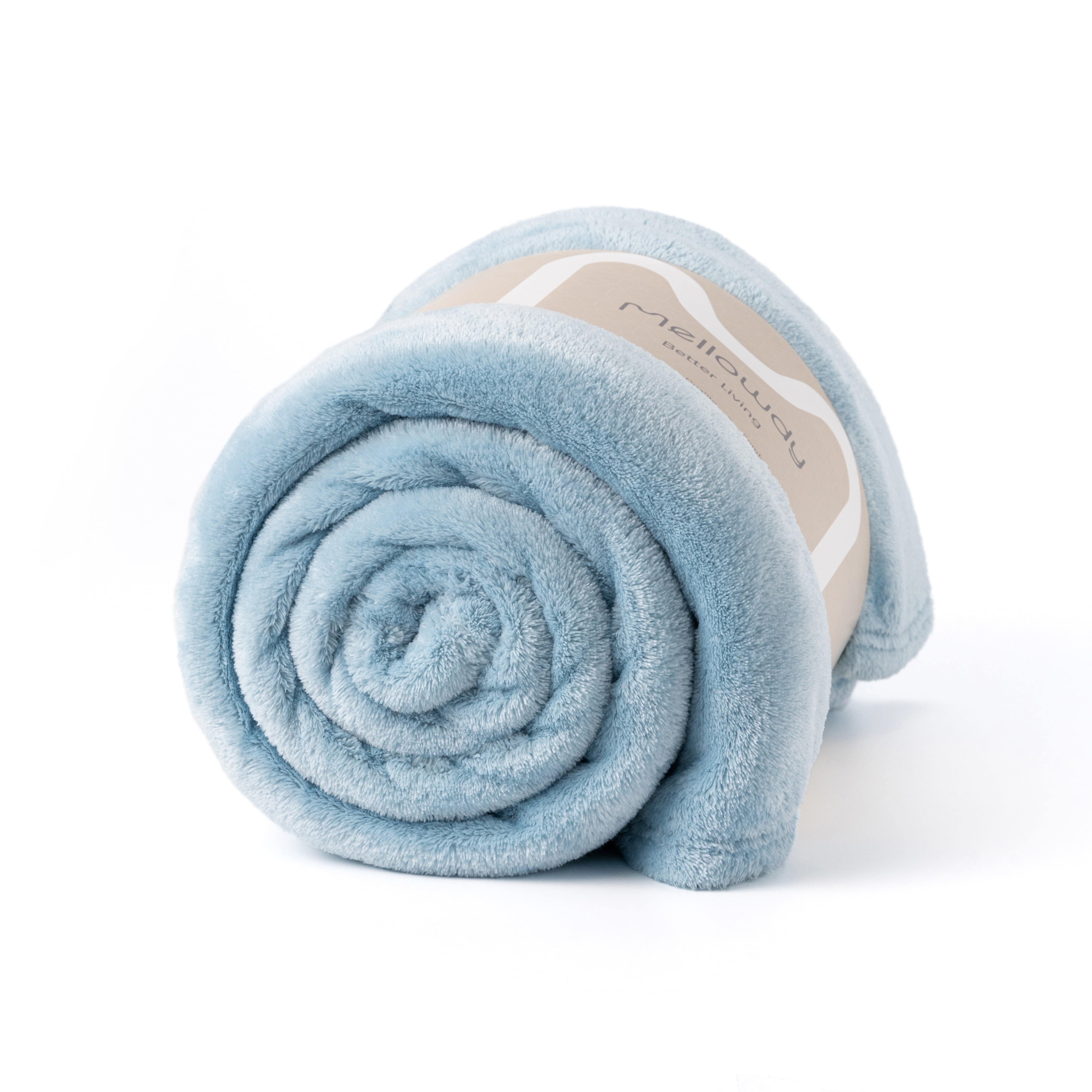 Mellowdy Plush Blanket - 320GSM Twin/Full Blanket for Couch, Bed ...