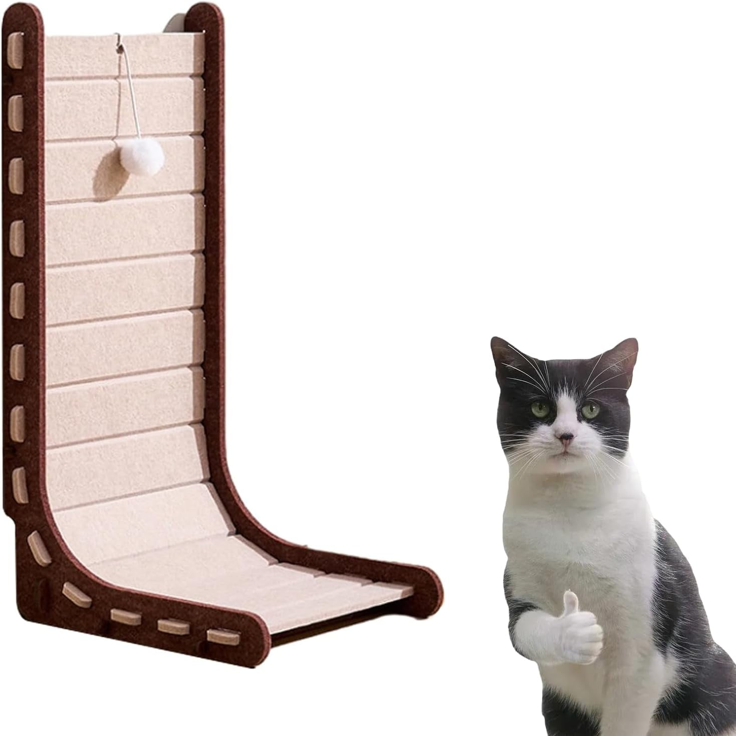 Mellowkin Cat Scratcher, Mellowkin Cat Scratcher Felt, L Type Cat ...