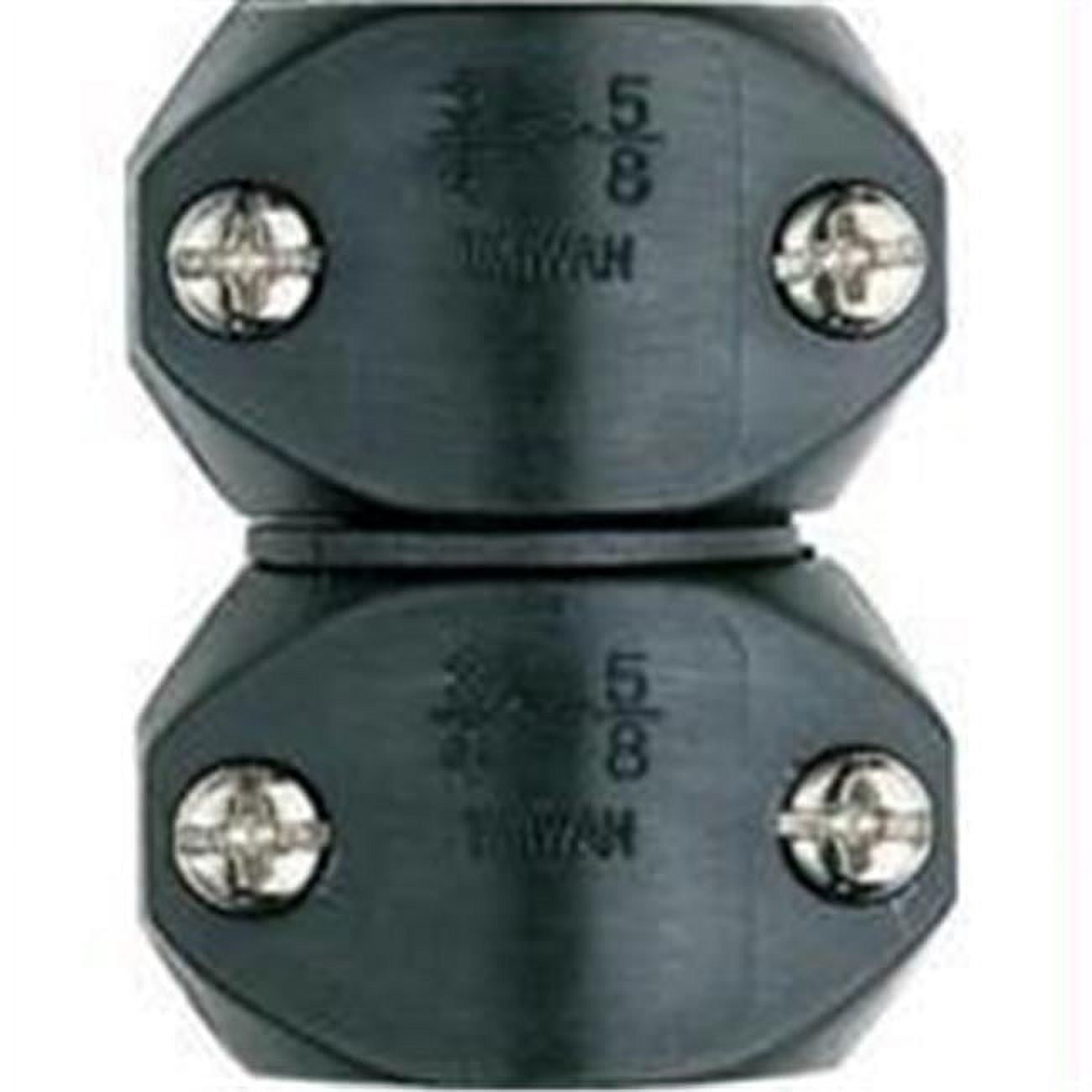 Melnor Plastic Hose Mender, Fits 5/8in. and 3/4in. Hoses, Model# 02MC ...