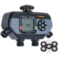 Melnor HydroLogic 4 Zone Digital Water Timer for Outdoor Garden ...